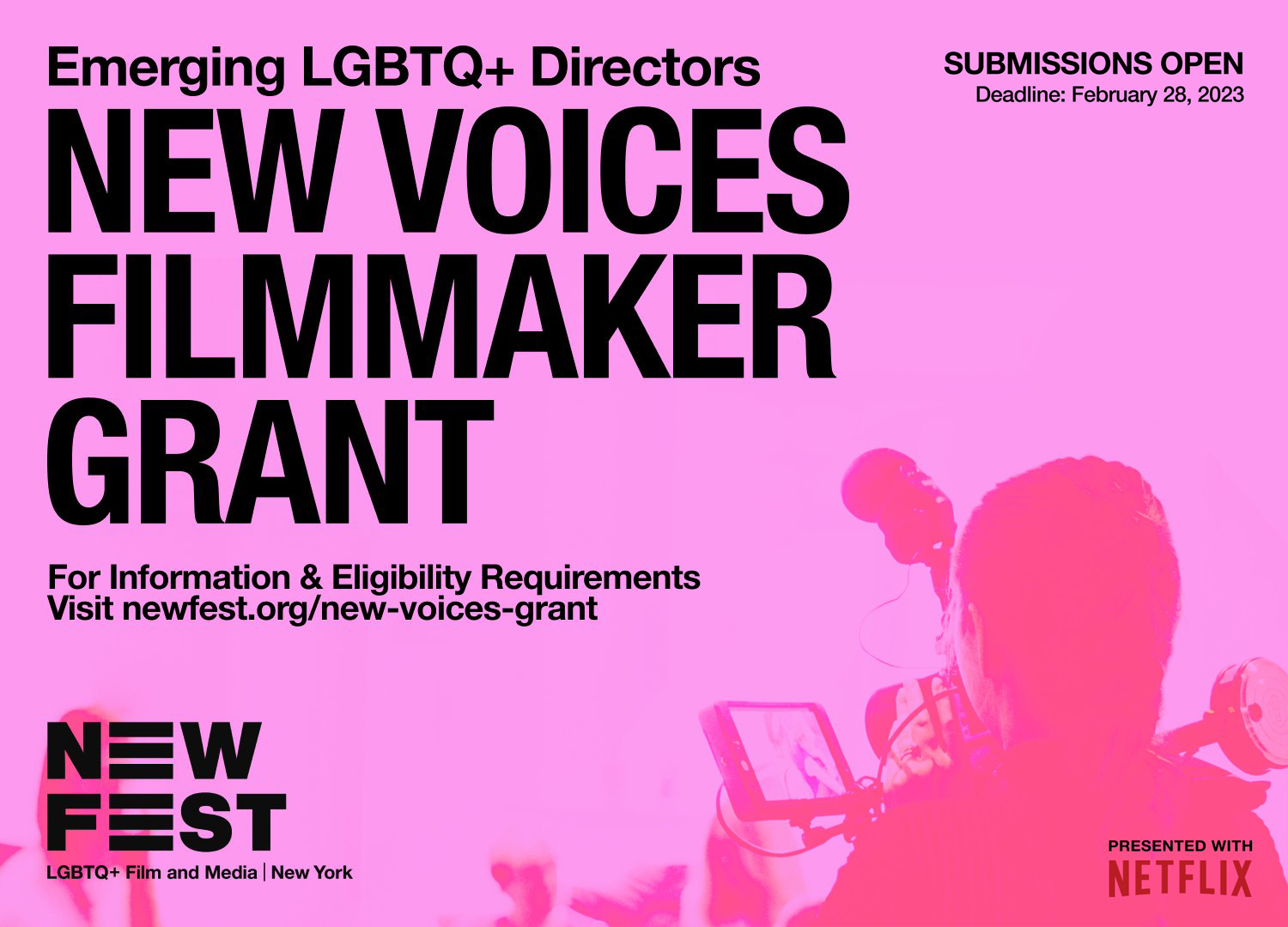 New Voices Filmmaker Grant — ARRAY CREW